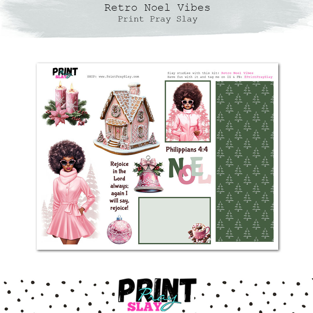 Retro Noel Vibes – Print Pray Slay
