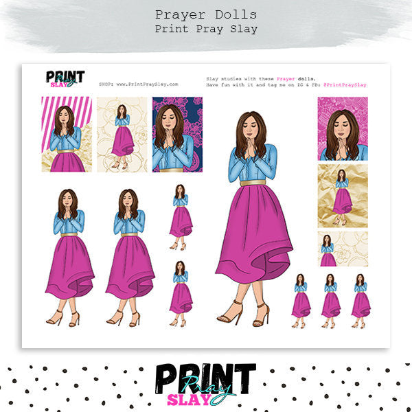 Prayer Doll LT – Print Pray Slay